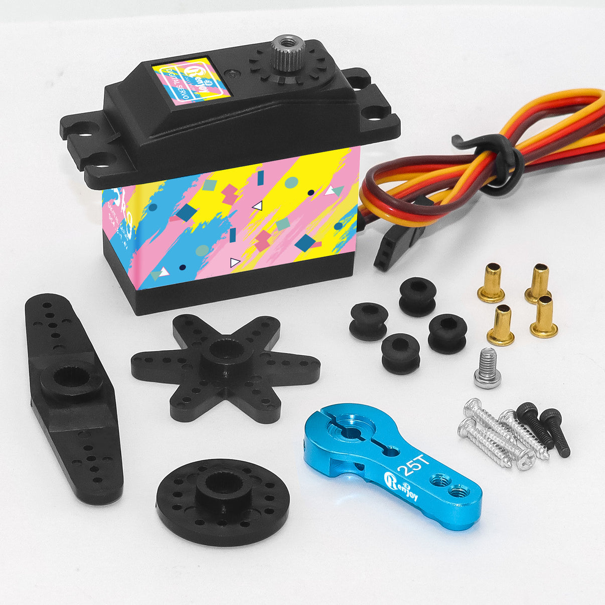 25KG 35KG High Torque Digital Servo with IP66 Waterproof, Steel Gear ...