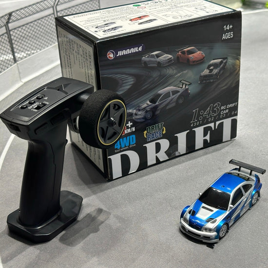 Jiabaile 1/43 Scale RC Drift Car | 4WD Mini Mosquito Drift Car ...