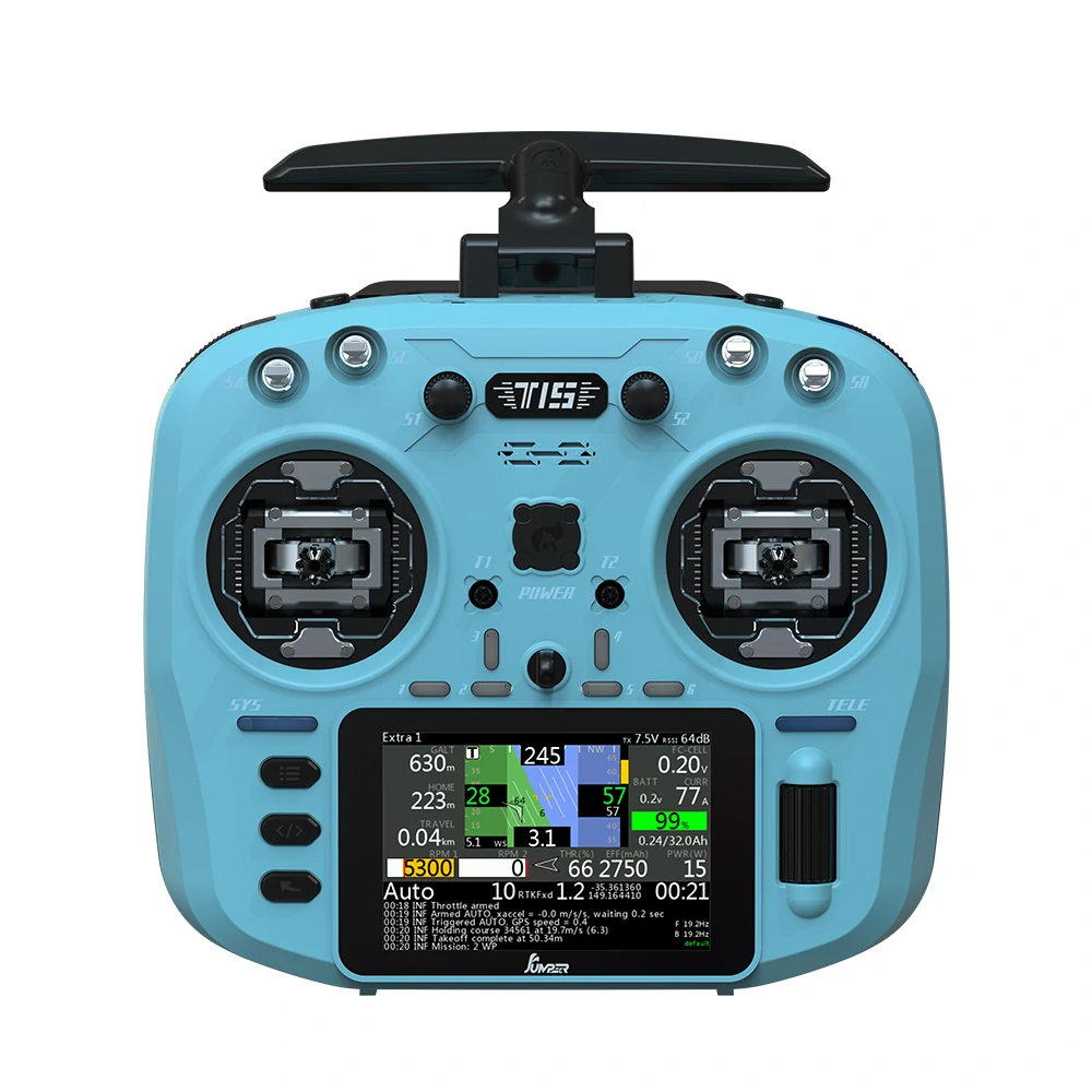 Jumper T15 ELRS 1W Radio Controller | Full-Size Hall Sensor Gimbals & 3 ...