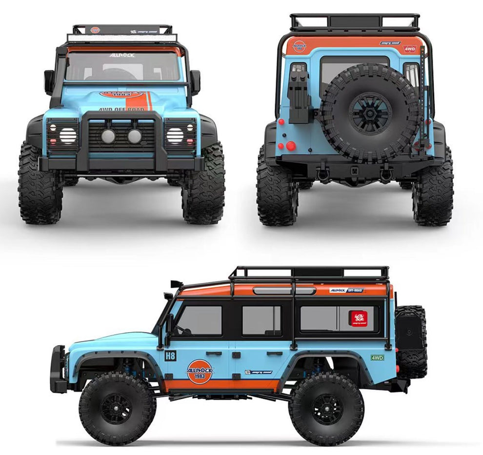 MJX H8H 1/8 Scale Brushless RC Crawler Truck | High-Speed, Durable, and Powerful 4WD Off-Road ...