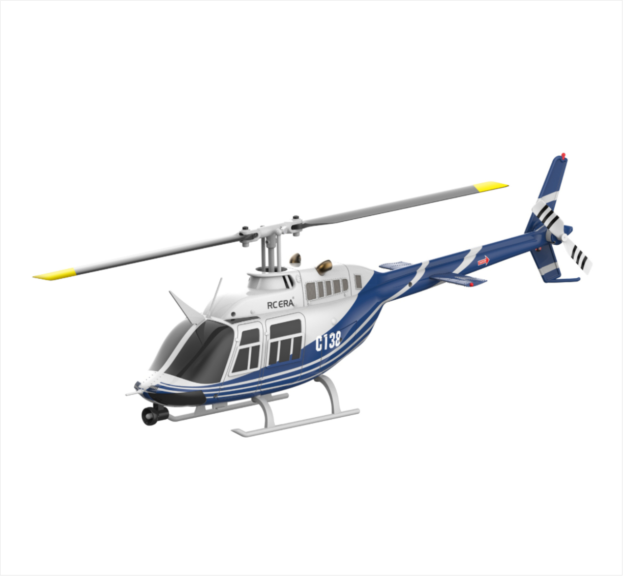 RC ERA C138 Bell 206 Flybarless Helicopter - 6CH 1/33 Scale Realistic ...