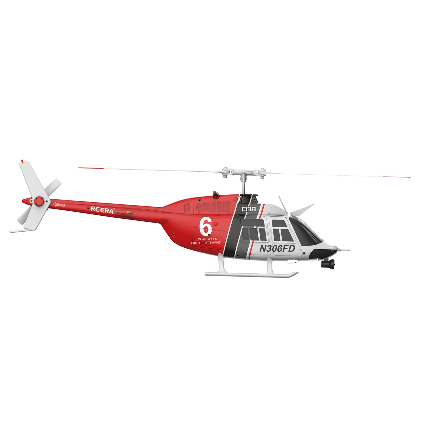 RC ERA C138 Bell 206 Flybarless Helicopter - 6CH 1/33 Scale Realistic ...