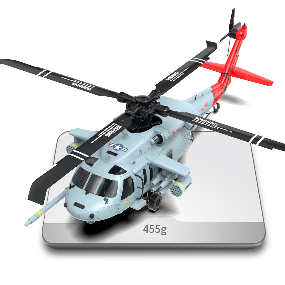 YXZNRC YUXIANG F09-H SH60 Seahawk RC Helicopter | 1/47 Scale GPS ...