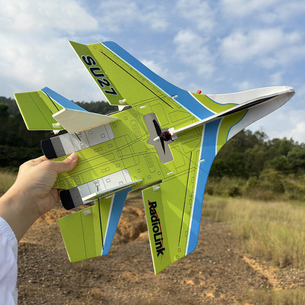 Buy RadioLink SU27 Fighter RC Airplane | 400mm Wingspan, Brushless ...