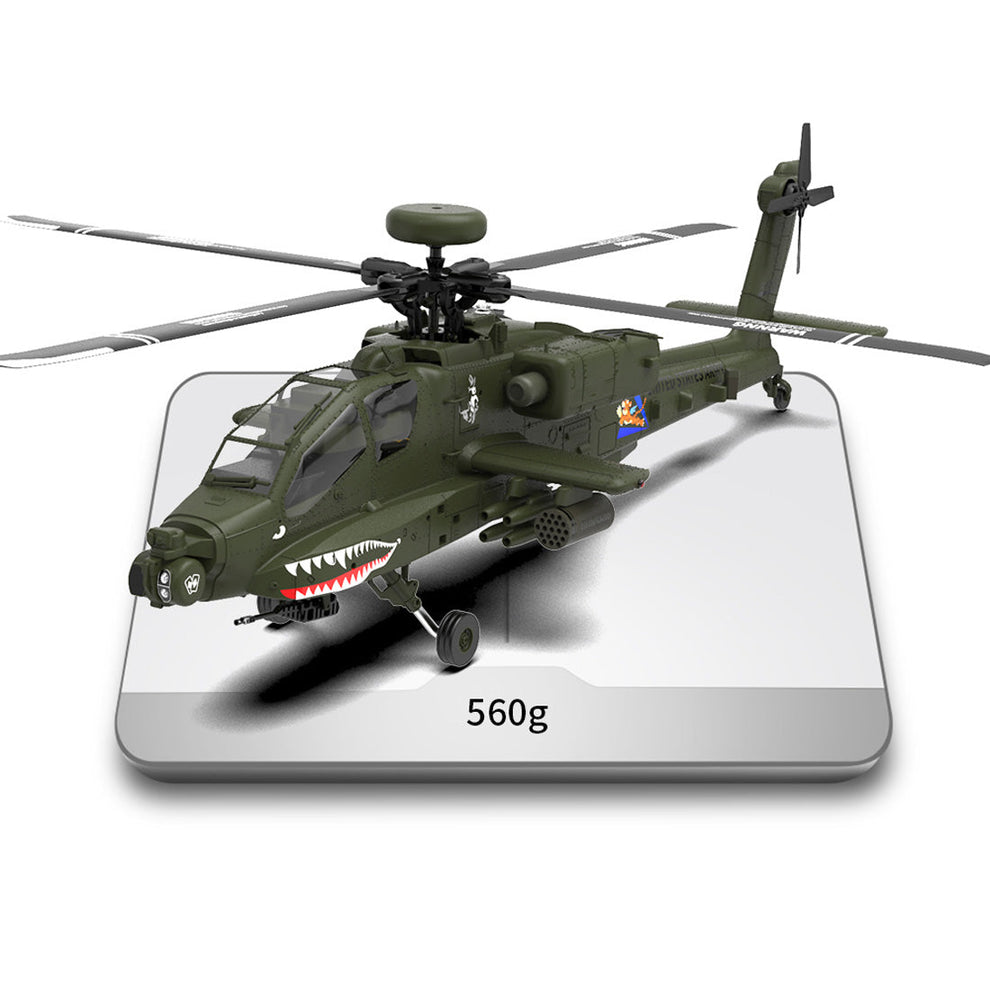 YXZNRC Yuxiang AH-64D Apache 1:32 Scale RC Helicopter - Advanced Flight ...
